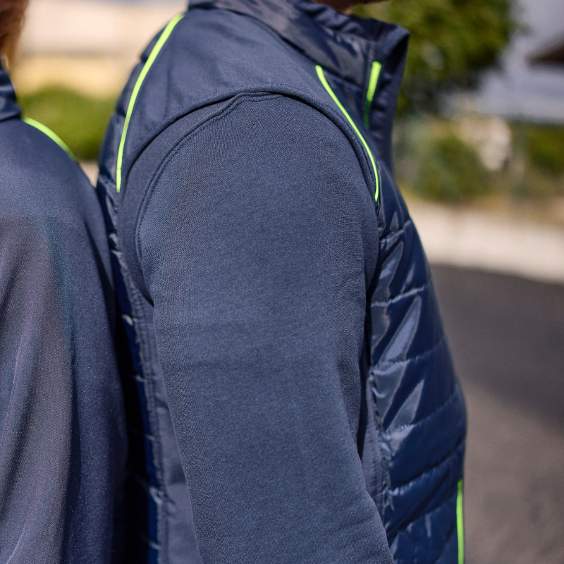 Bodywarmer ambulancier réversible haute visibilité | Sanipod